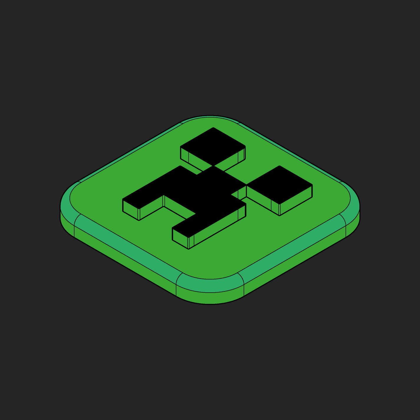 Minecraft Creeper Velcro Patch - TacticalPatchesUK - 1x1 ...